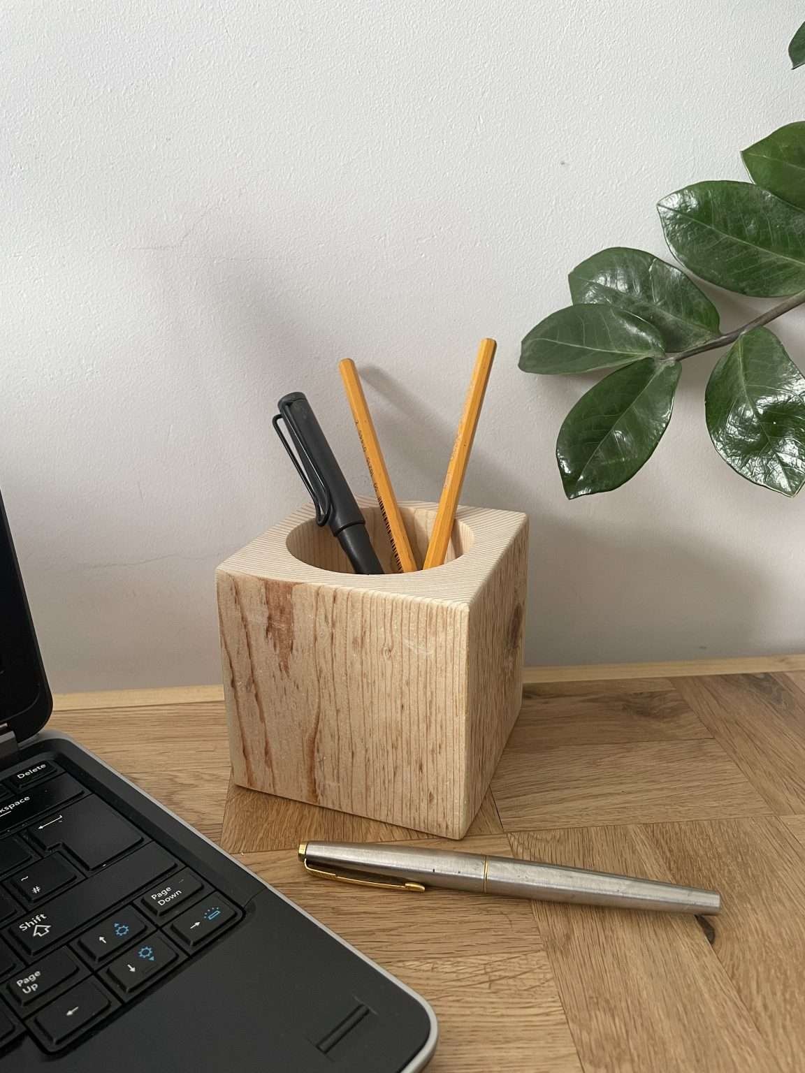 Reclaimed rustic pen pot / desk tidy - Crowfoot Salvage